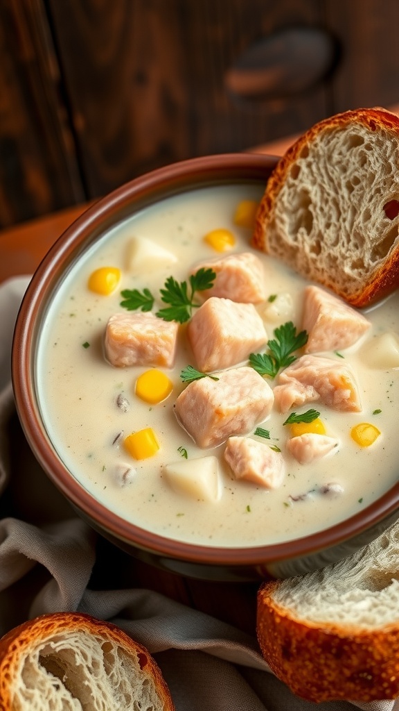 Creamy Salmon Chowder Recipe